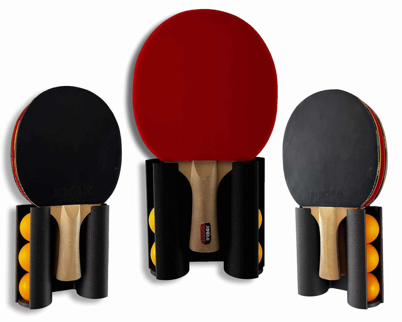 Table Tennis Paddle and Ball Holder Wall Mount - Covic 3D
